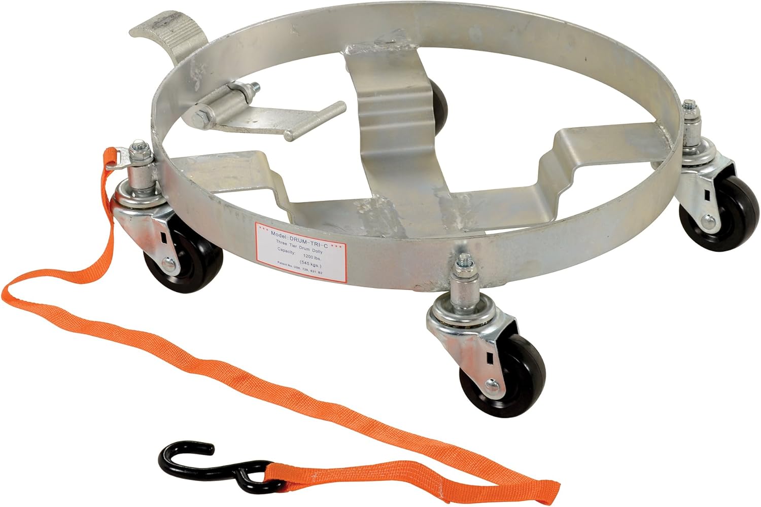 Vestil DRUM-TRI-C-TLT Tilting Drum Dolly tilts for better liquid ...