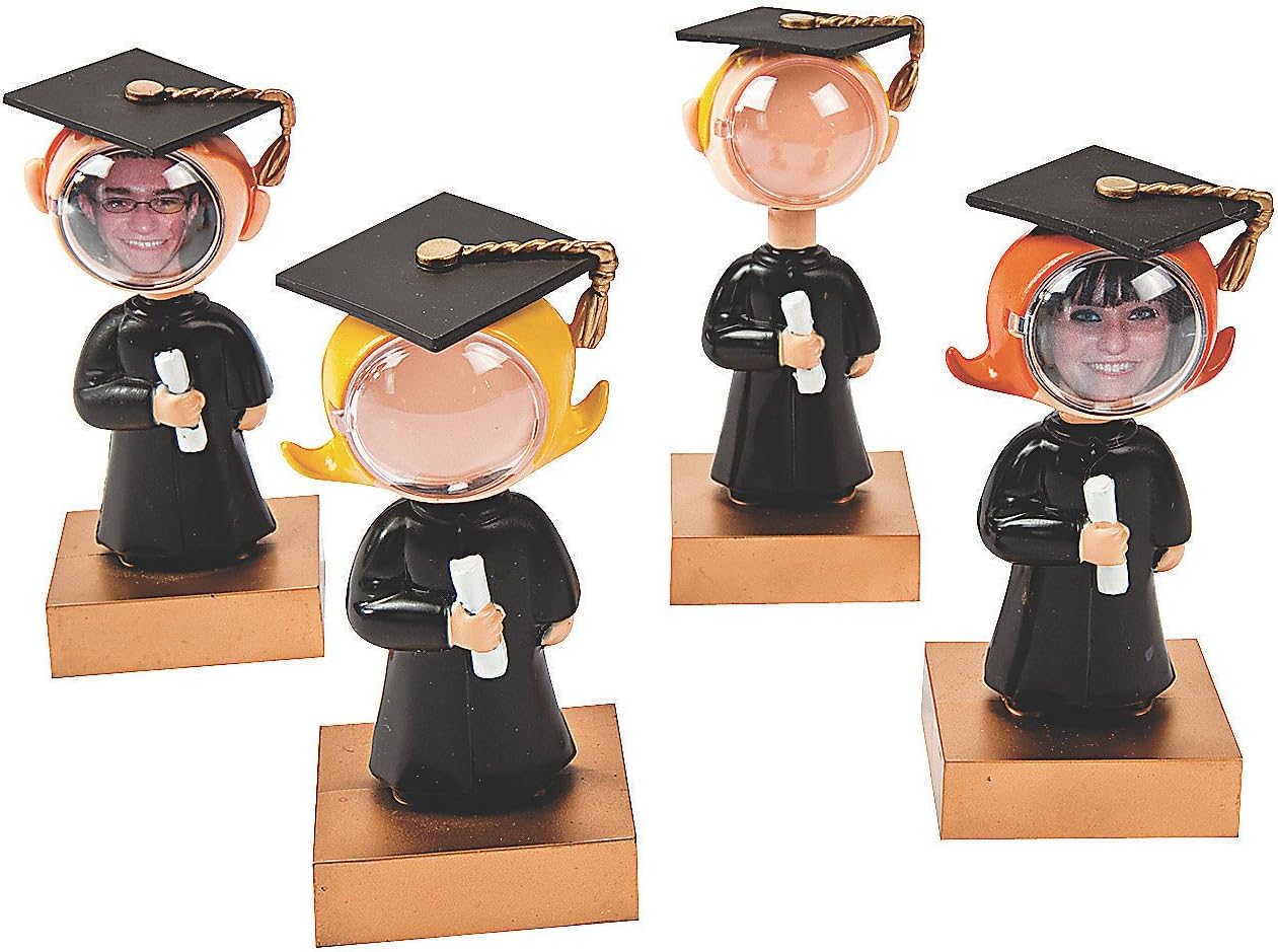 Amazon.com - Fun Express Bobblehead Graduation Picture Frames 12 Pack ...