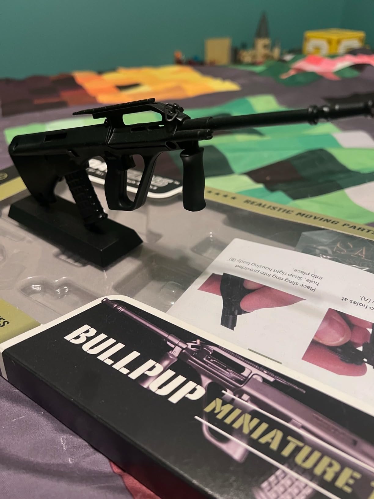 $7/mo - Finance GoatGuns Miniature Bullpup Model Black | 1:3 Scale Die ...