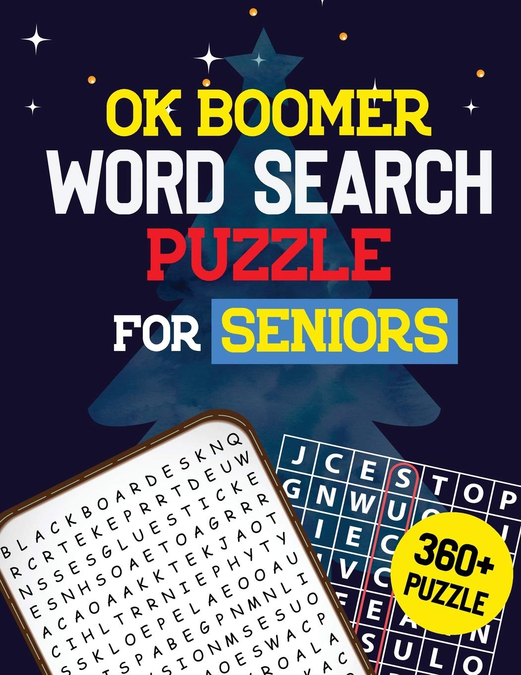 Buy OK Boomer Word Search Puzzle for Seniors: 360+ Seniors Word Search ...
