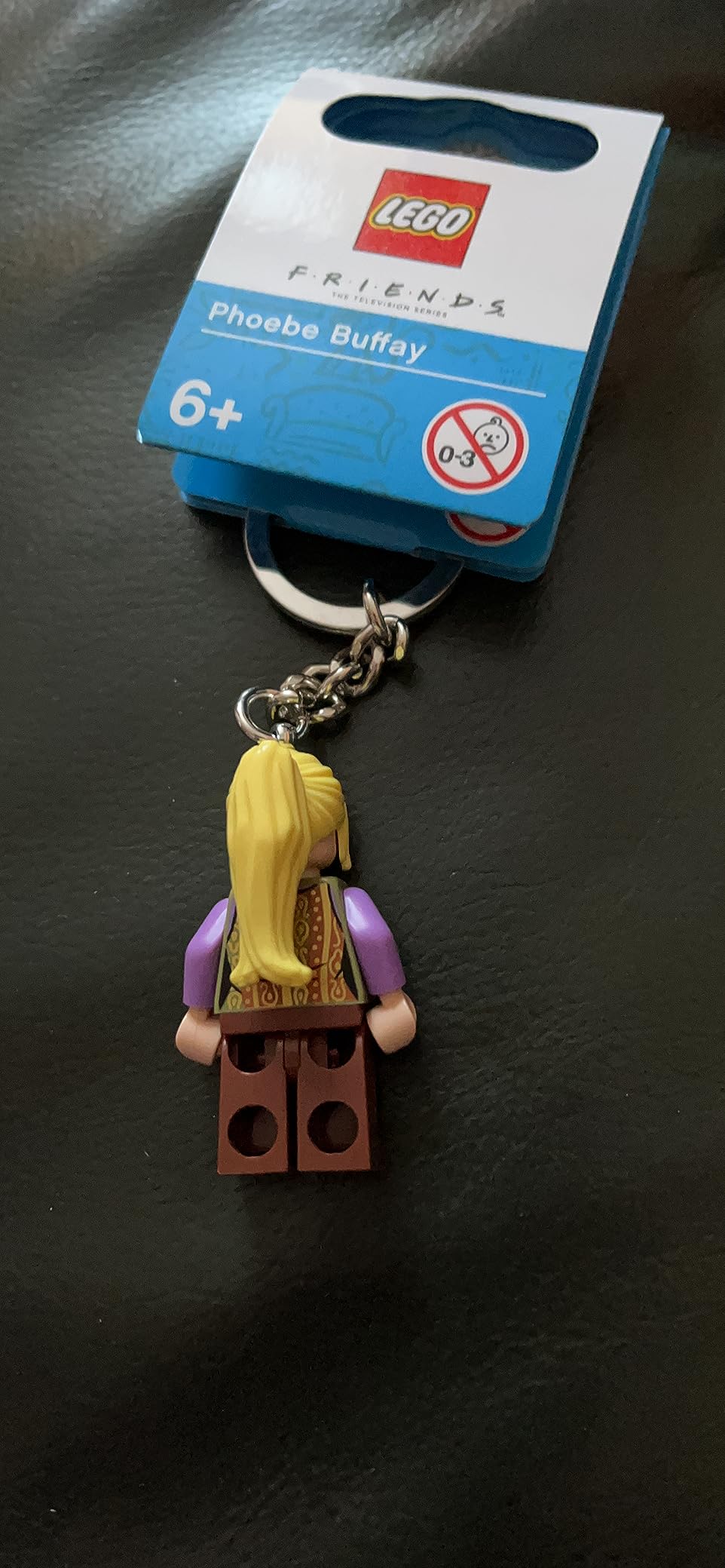 LEGO Friends Phoebe Buffay Minifigure Keychain 854122 : Amazon.co.uk ...