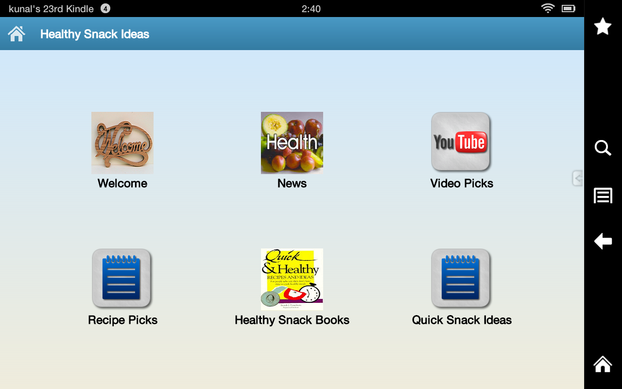 Free Healthy Snack Ideas. - App on Amazon Appstore