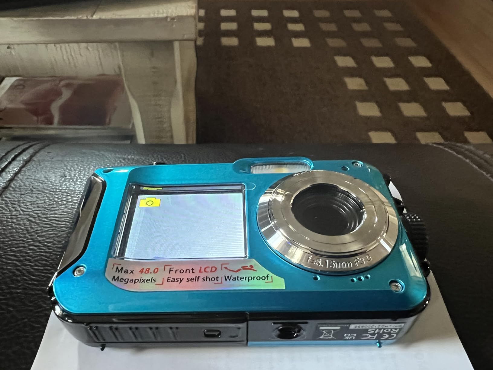 Waterproof Camera Underwater Camer Digital Camera Full HD 2.7K 48MP ...