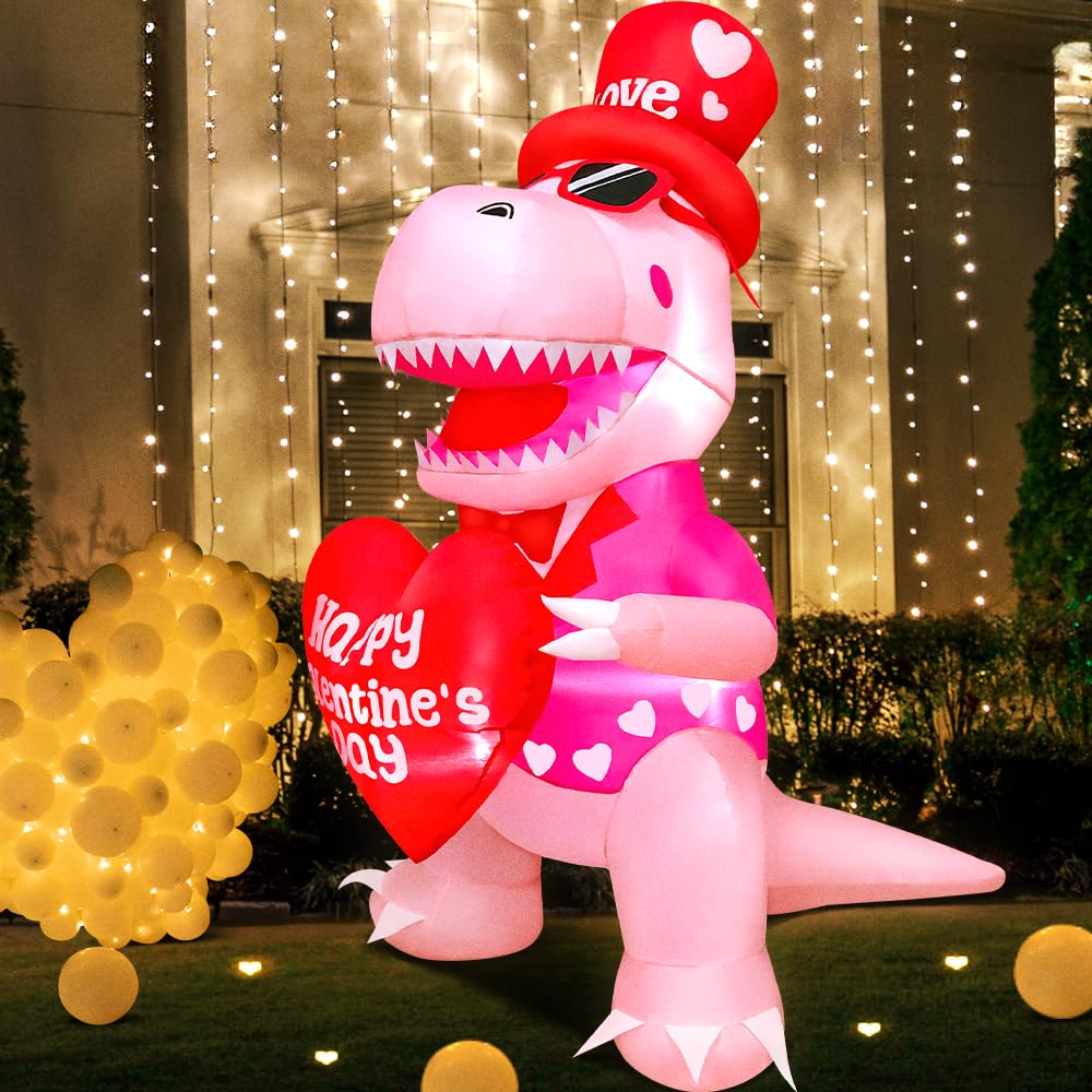 Amazon.com: MT MENGTONG 5FT Height Valentines Day Inflatable Outdoor ...