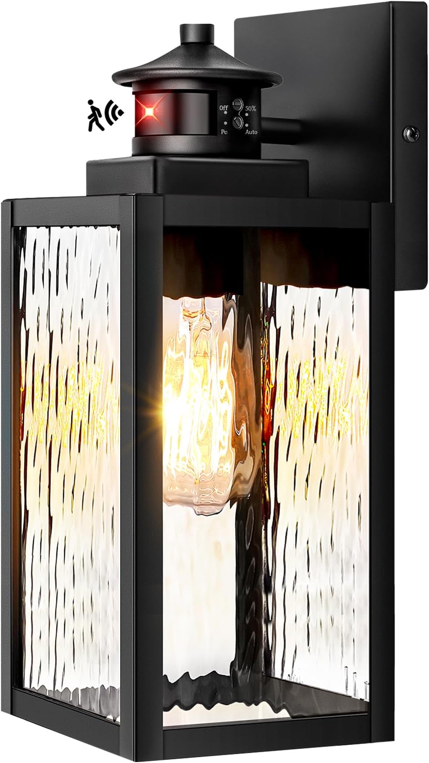 MYTH REALM Motion Sensor Outdoor Wall Lights, Dusk to Dawn Outdoor ...