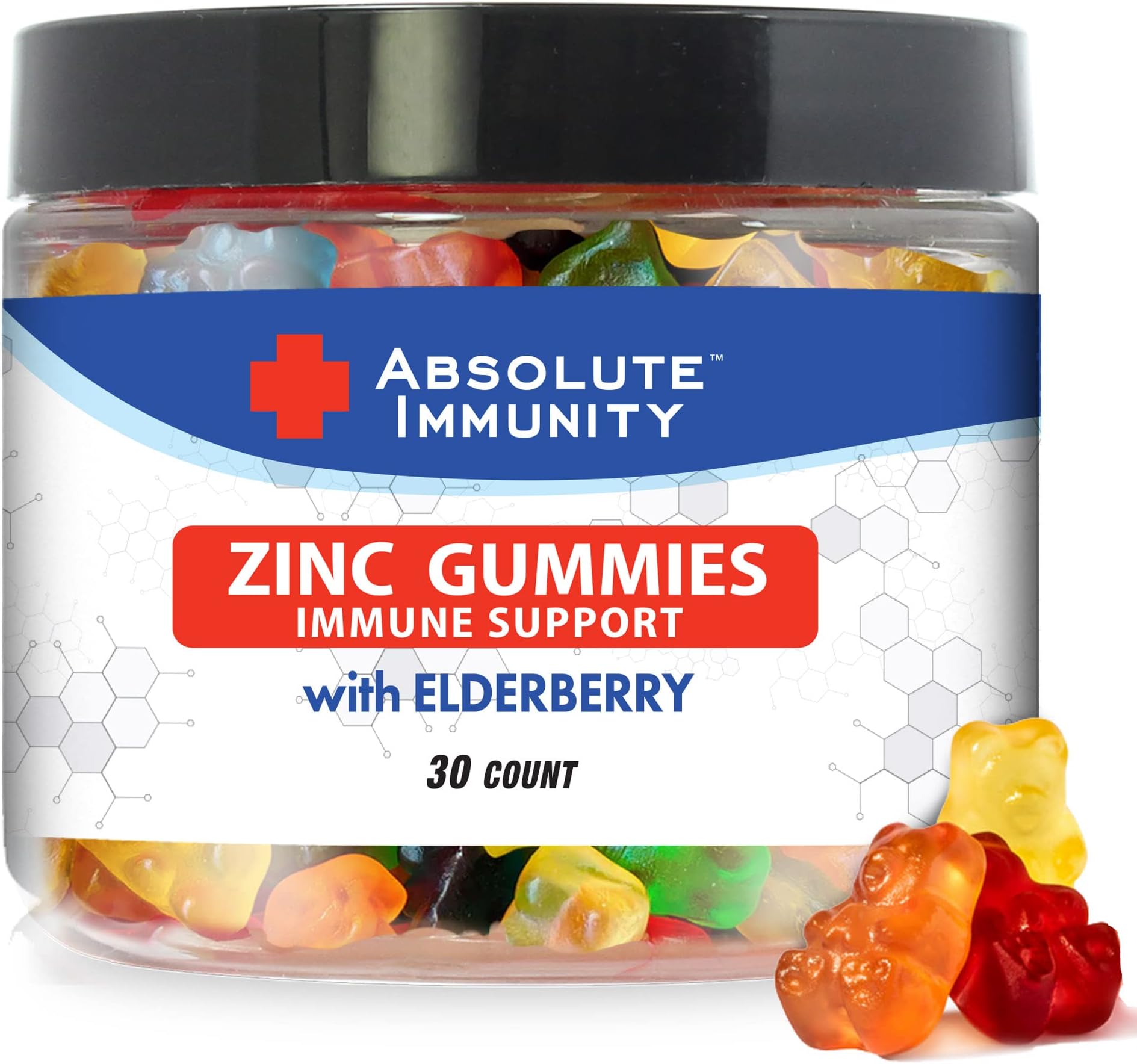 Amazon.com: Absolute Immunity-Elderberry Gummy Bears to Maximize Your ...