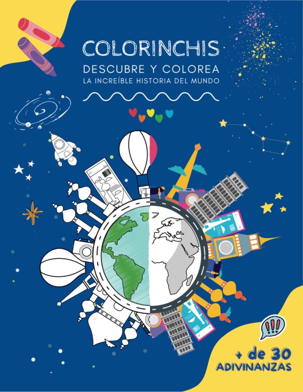 Buy Colorinchis. Descubre y colorea la increíble historia del mundo.: Entretenidas adivinanzas ...