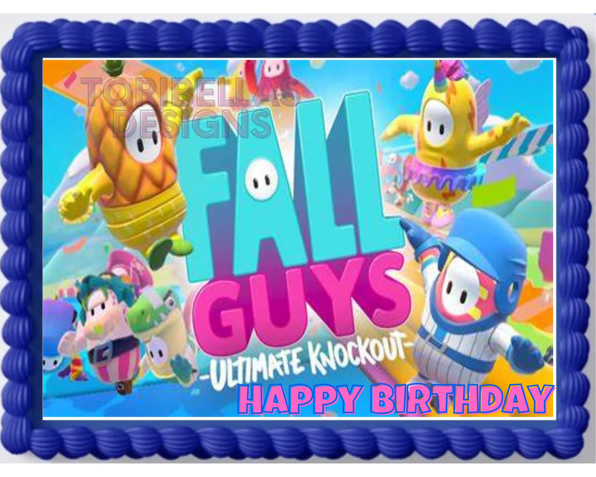 Buy Fall Guy Gamer Edible Cake Topper Frosting Sheet Icing Paper Cake buy-fall-guy-gamer-edible-cake-topper-frosting-sheet-icing-paper-cake