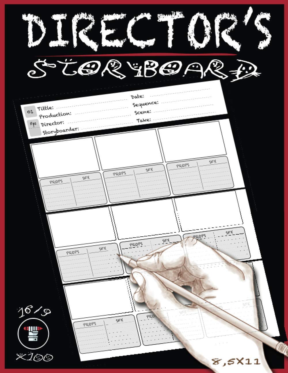 Director's Storyboard Notebook: 169 Panel Templates, Nepal | Ubuy