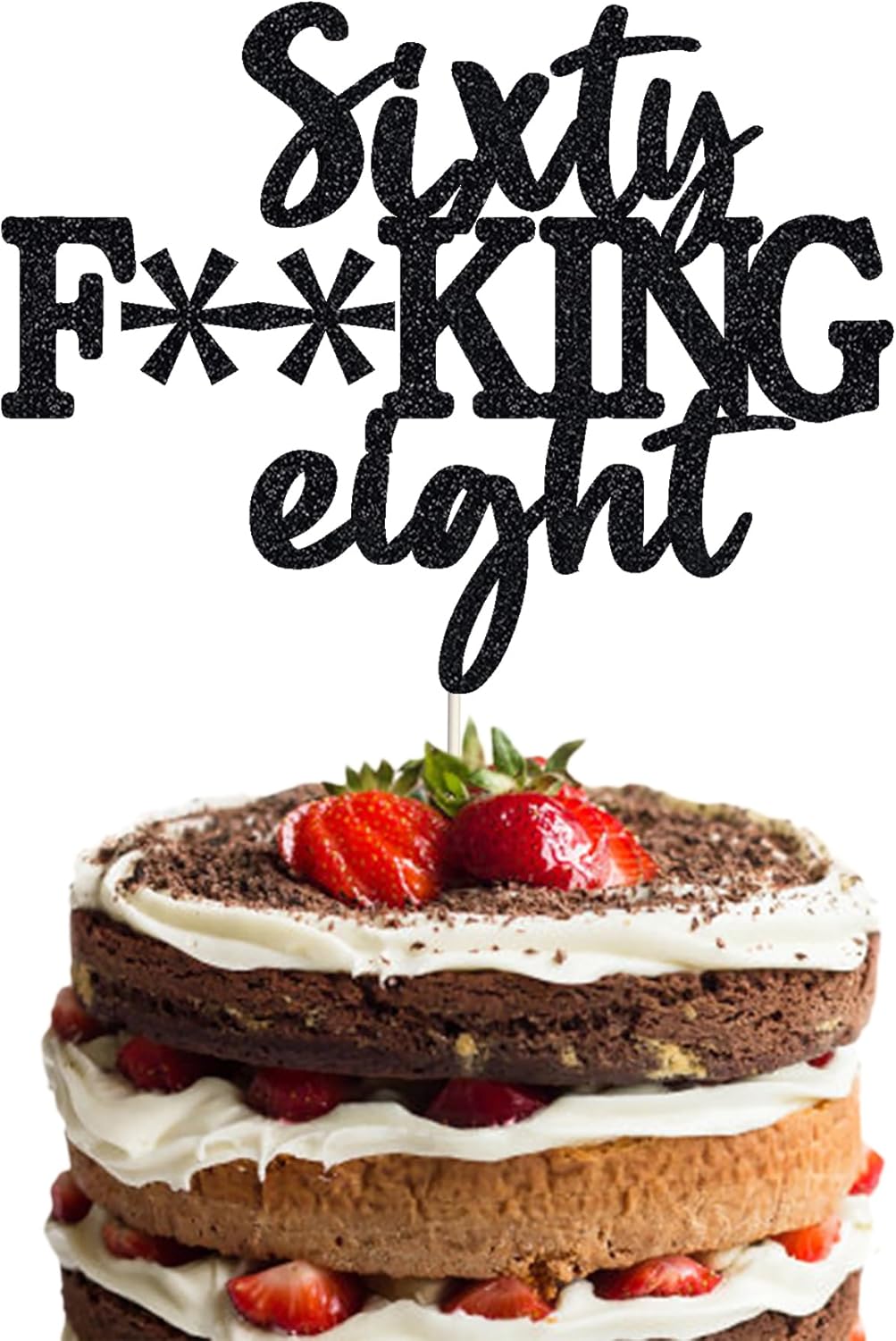 Amazon.com: Happy 68th Birthday Cake Topper 68th birthday decorations ...