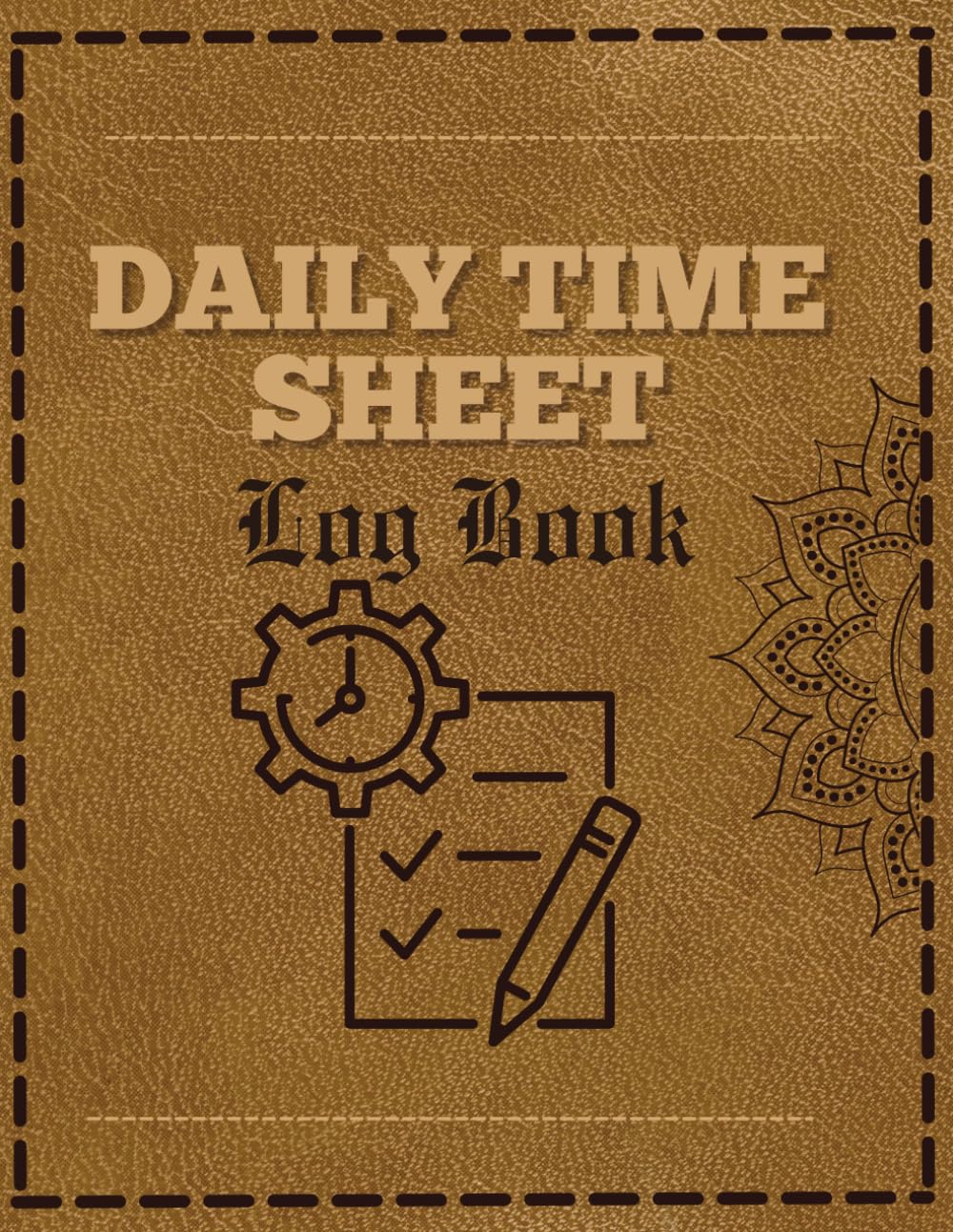 Amazon.com: Daily time sheet log book: Timesheet Log Book to Keep Track ...