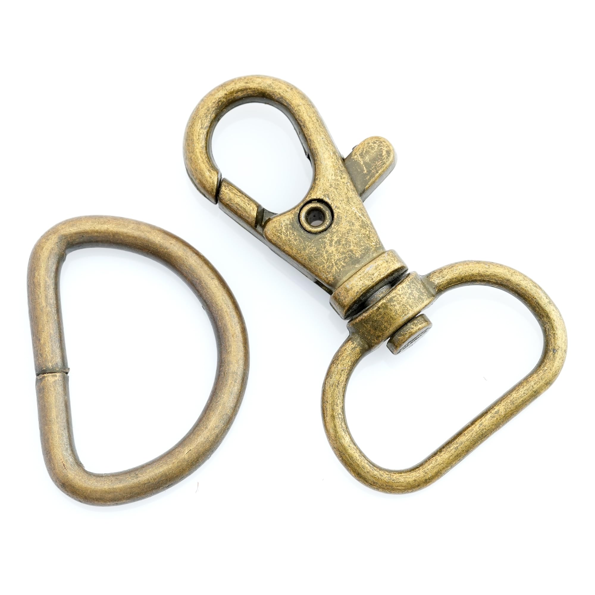 Amazon.com: CRAFTMEMORE Swivel Trigger Snap Hooks Classic Lobster ...