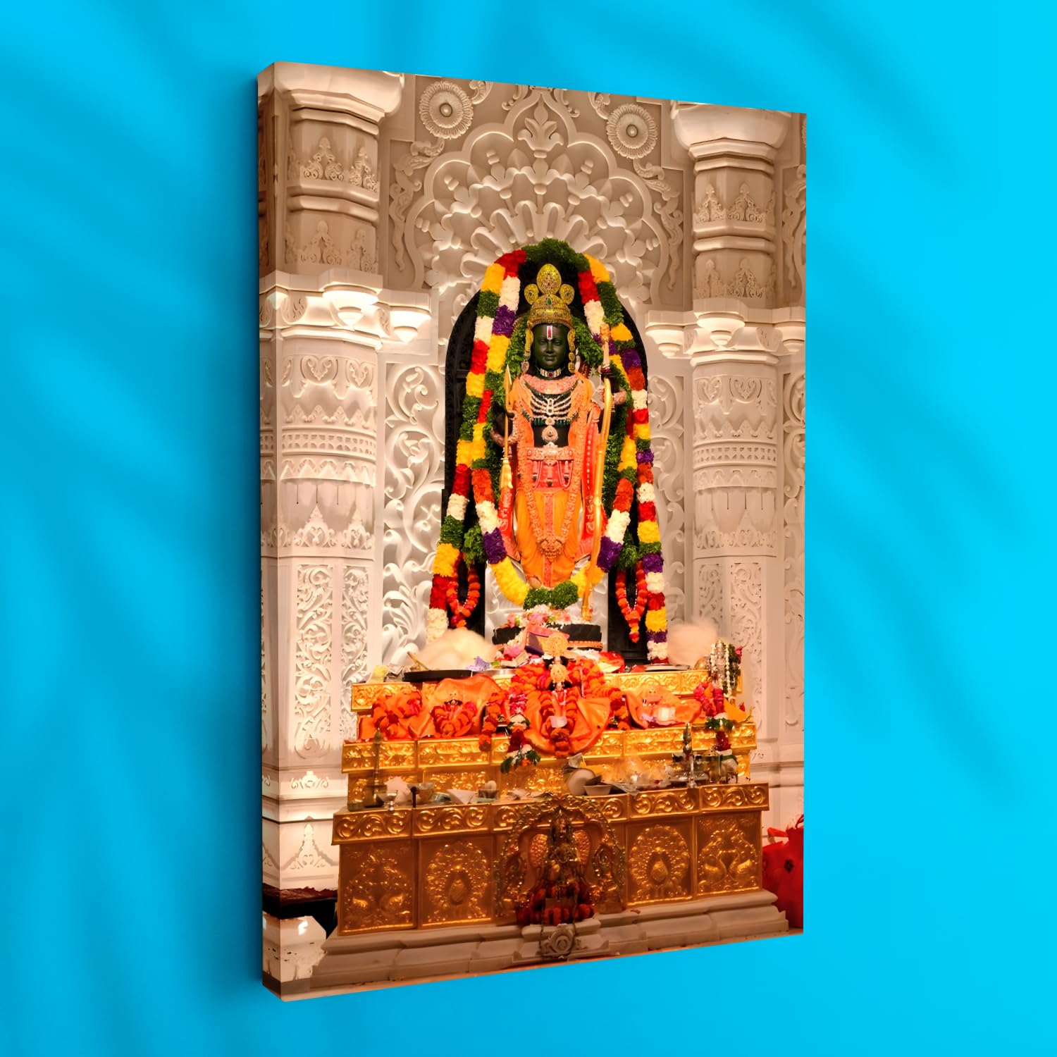 Ritwika's Wall Art Of Lord Ramlala Idol Ayodhya Ram Mandir - Gallery ...