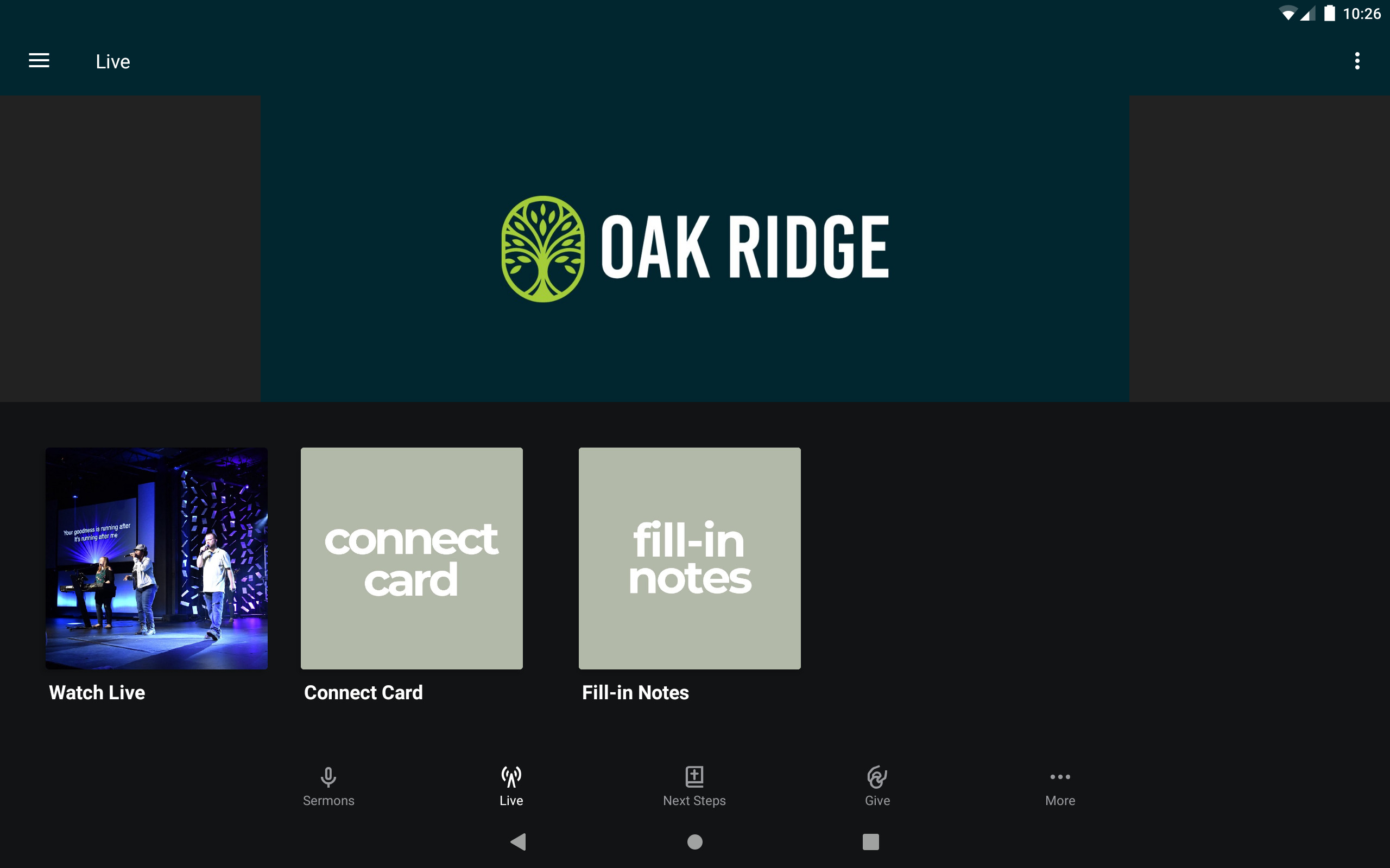 Oak Ridge Church - App on Amazon Appstore