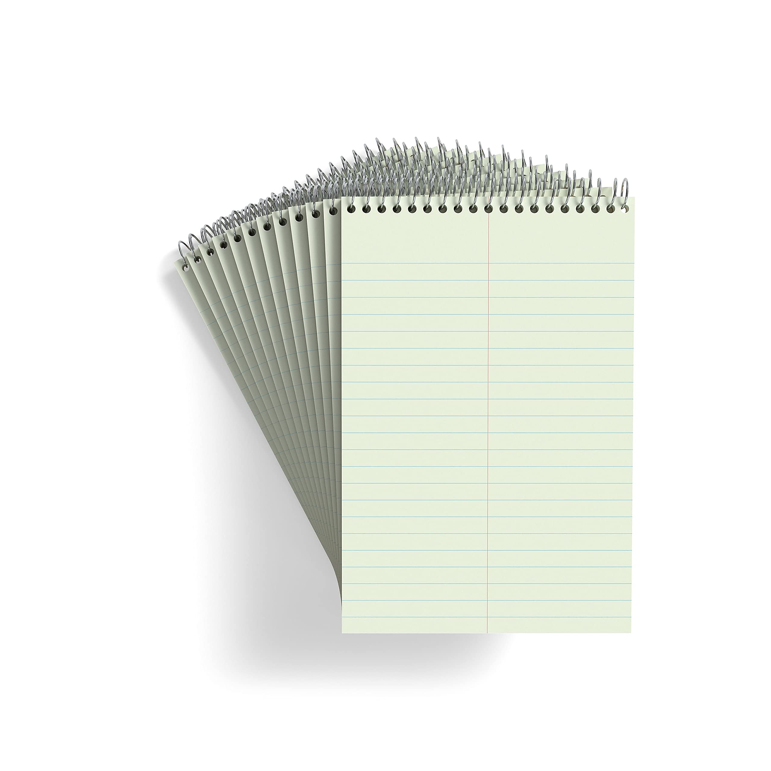Amazon.com : TRU RED Steno Pads, 6-inch x 9-inch, Gregg Ruled, Green ...