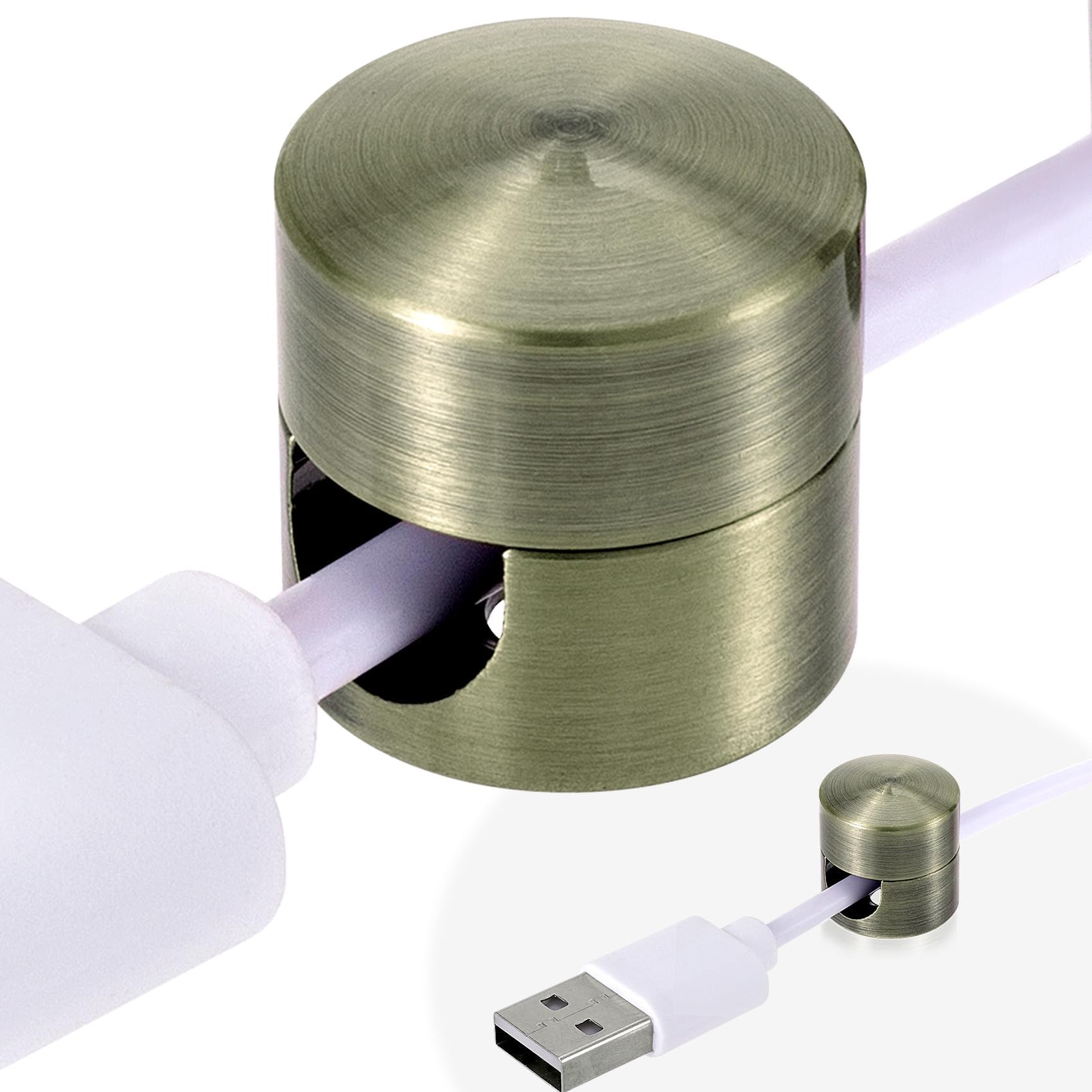 Amazon.com: ICONIT Cable Anchors for Desk Organization Gold | Premium ...