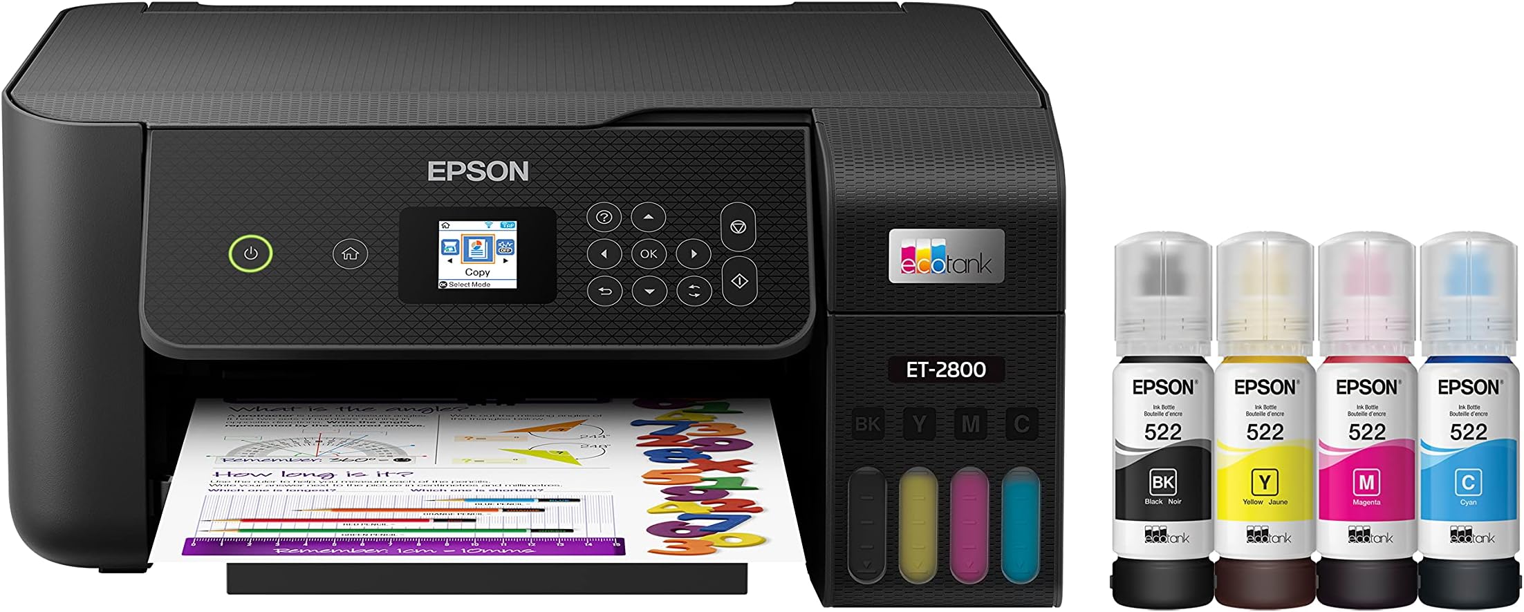 Epson Ecotank Et-2850 Imprimante couleur tout-en-un sans cartouche sans ...