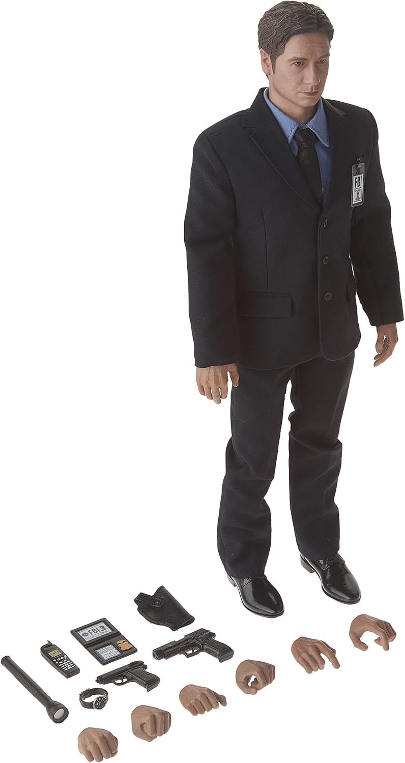 Amazon.com: ThreeZero The X-Files: Agent Fox Mulder 1: 6 Scale Action ...