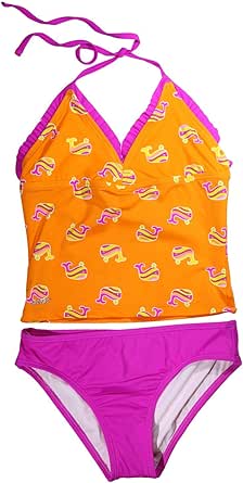 Amazon.com: Girl's 14 SPEEDO Swimming Bathing Suit Tankini Bikini set ...