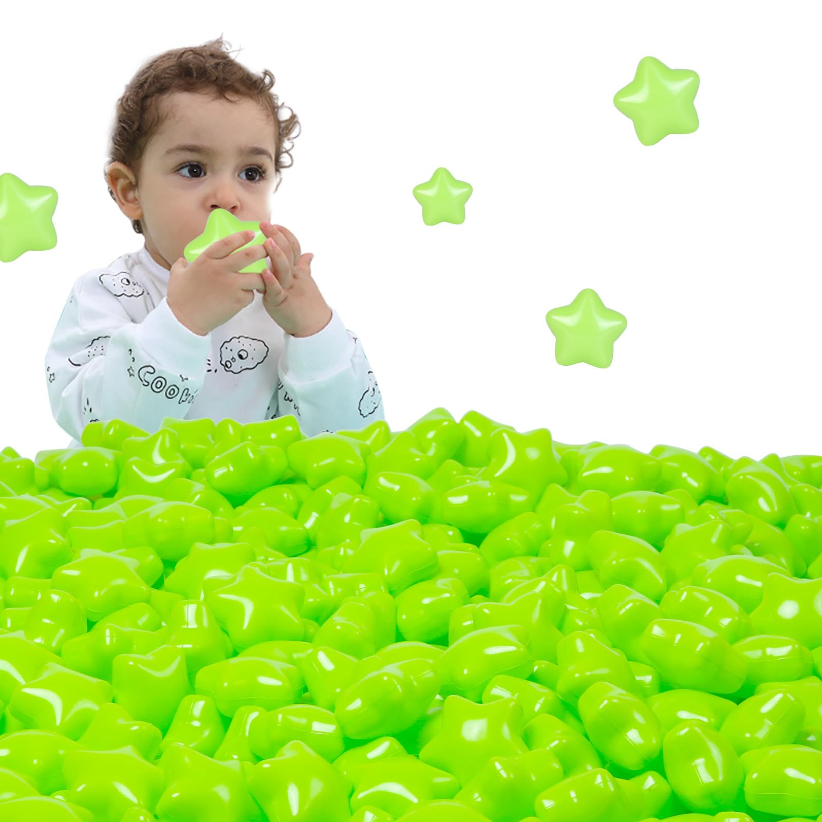Snapklik.com : STARBOLO 100pcs Star Ball Pit Balls For Toddlers ...