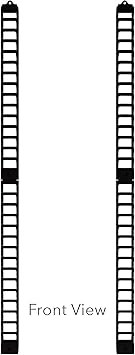 Amazon.com: Atlantic Media Stix, Wall-Mount CD/DVD Media Storage Rack, 4-pack PN 62735674 in ...