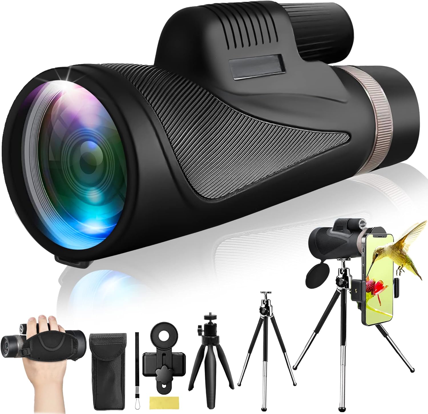 Amazon.com : 80x100 Monocular Telescope, Monoculars for Adults High ...
