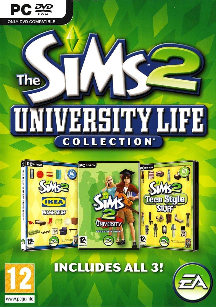 The Sims 2: University Life, Collection Expansion Pack - Standard ...