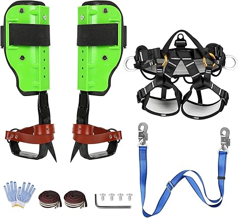 Amazon.com : ZIAERKOR Tree Climbing Gear Non-Slip with Adjustable ...