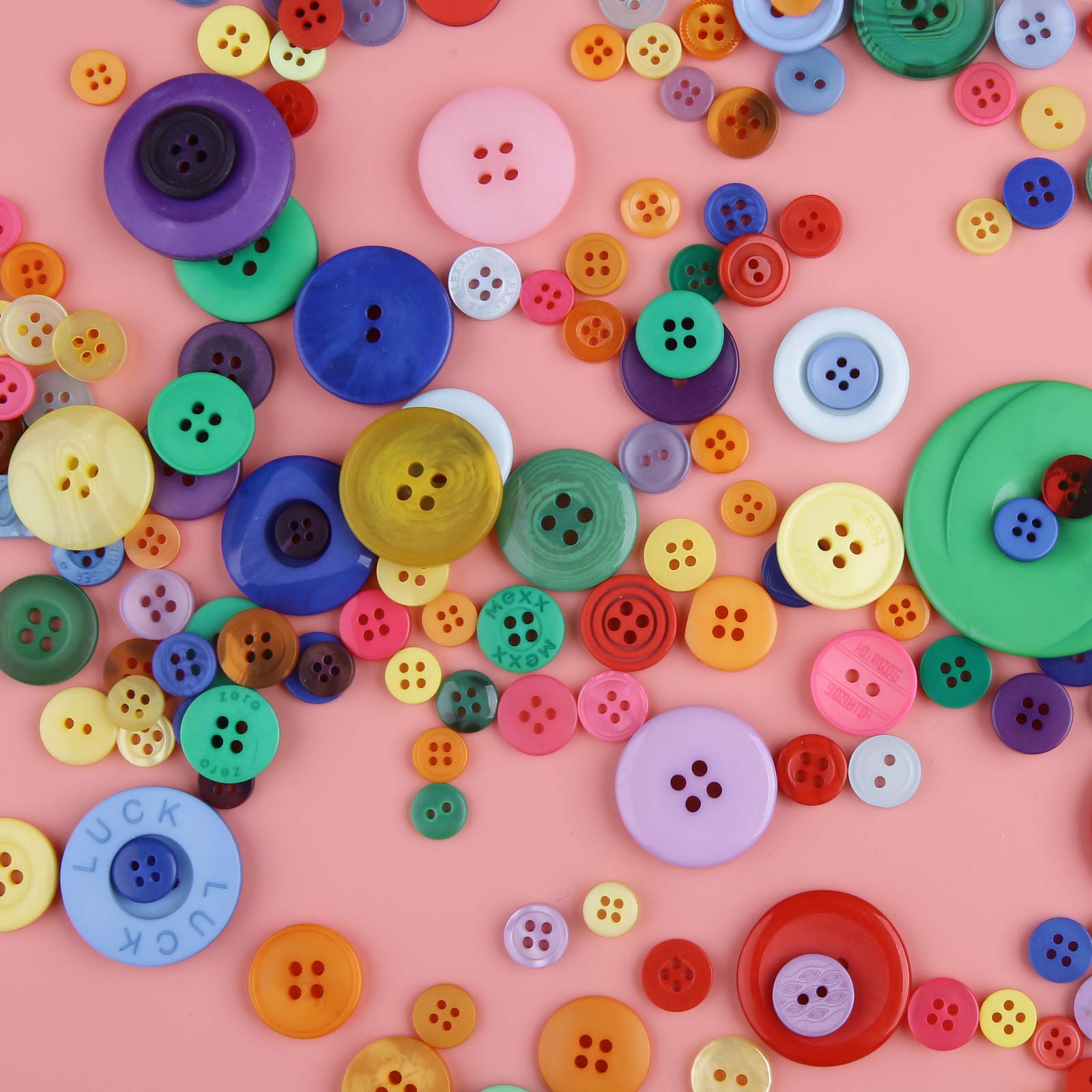 Snapklik.com : Greentime 600-700 PCS Mixed Color Assorted Sizes Round ...
