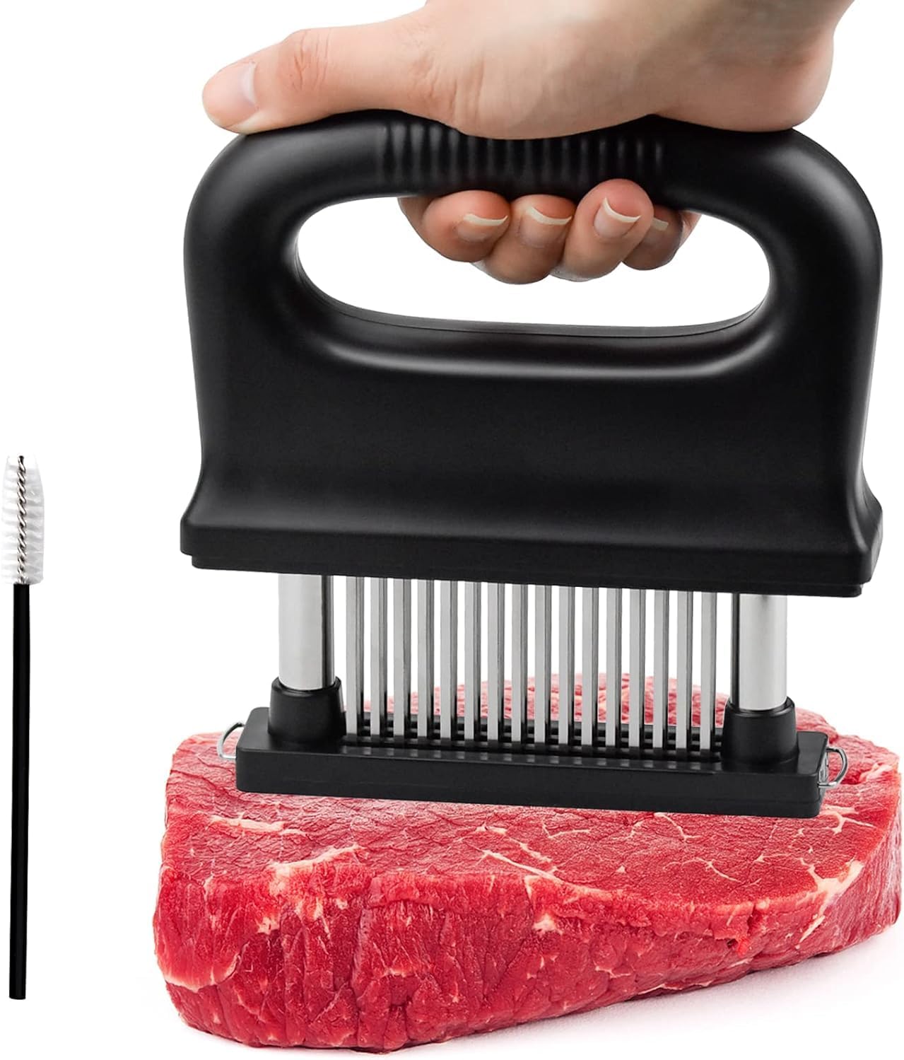 Meat Tenderiser Needle Blade Tenderizer Stainless Steel Manual Meat ...