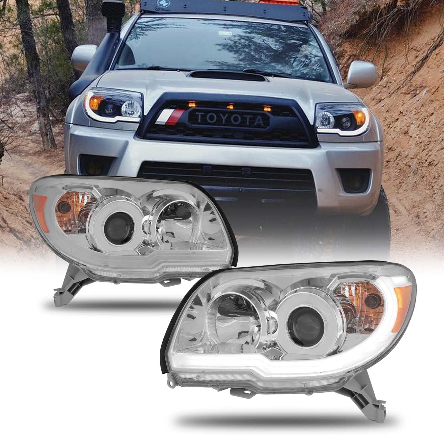 Amazon.com: AKKON - Fits 2006 2007 2008 2009 Toyota 4Runner SR5 ...