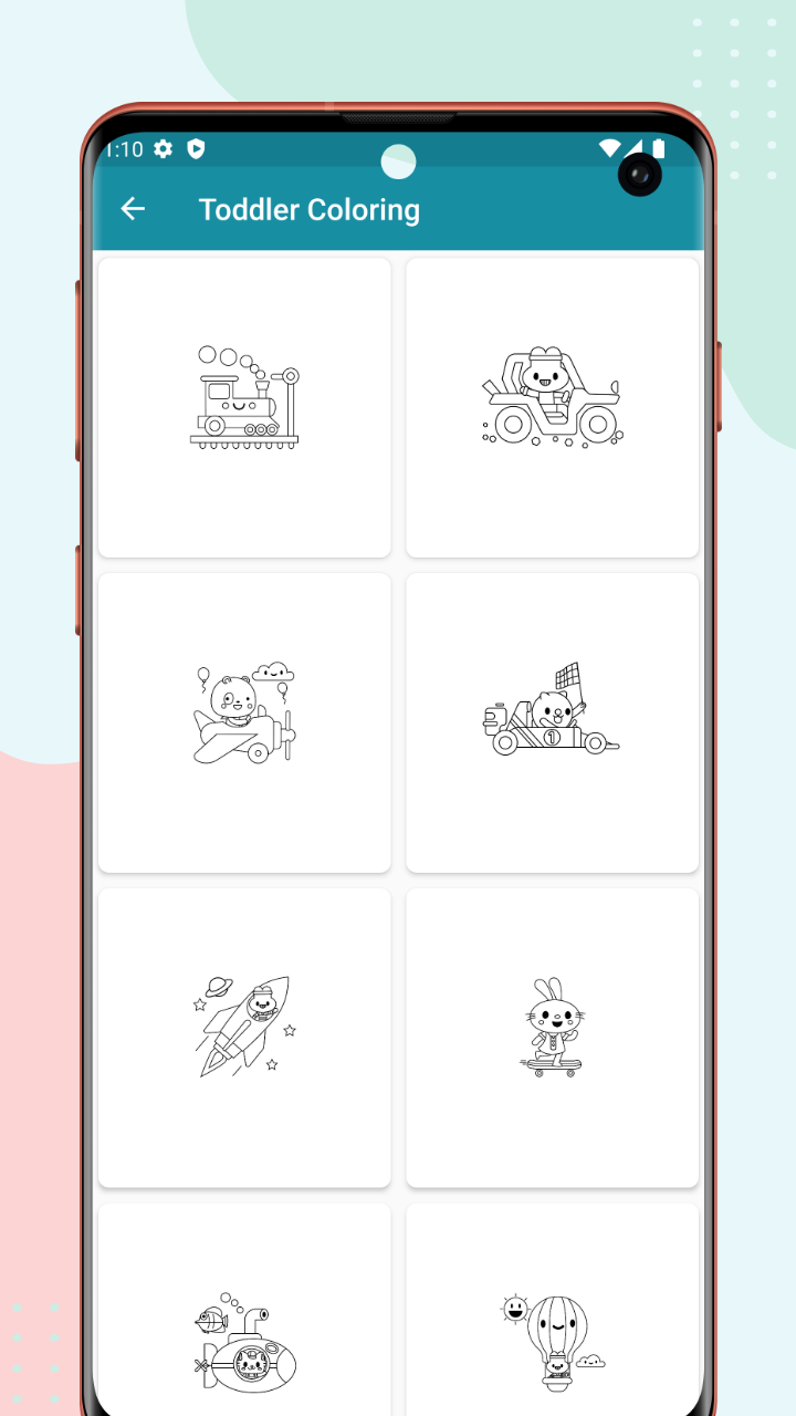 Toddler Coloring Book For Kids - Aplicativo na Amazon Appstore