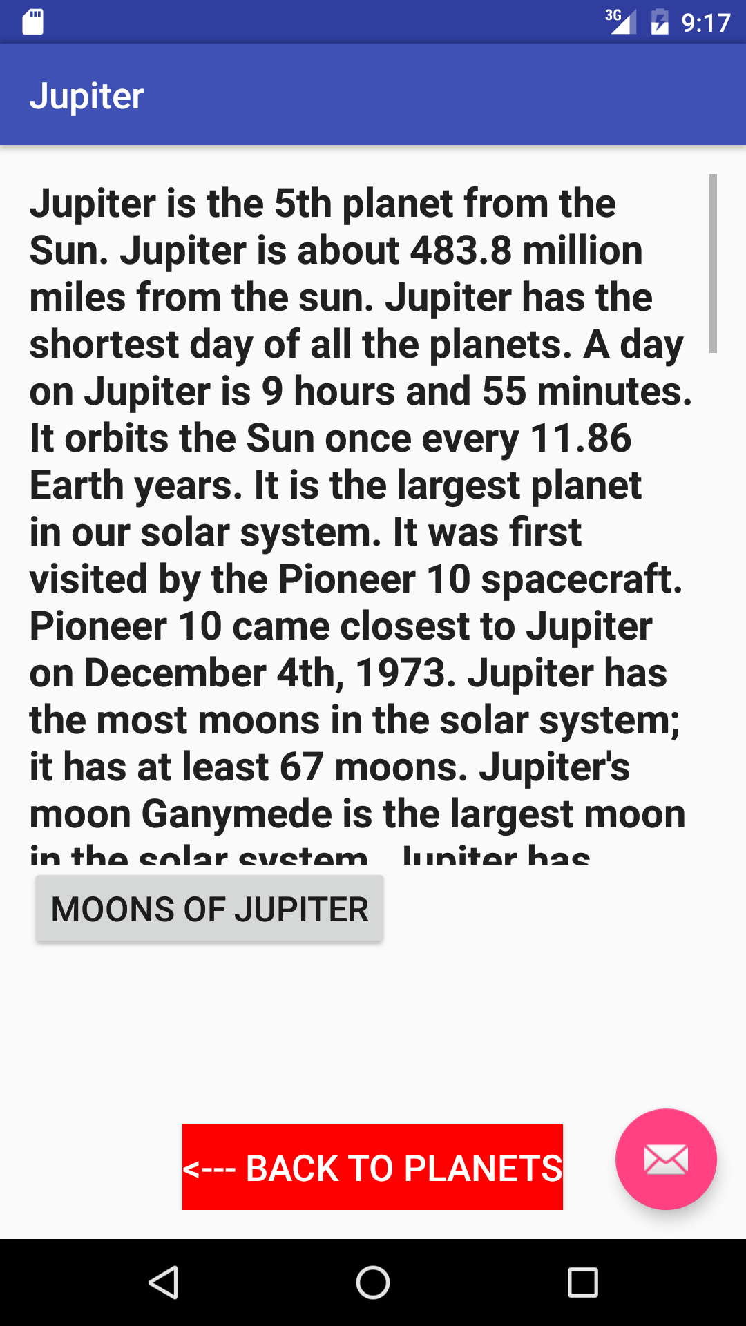 Planets - App on Amazon Appstore