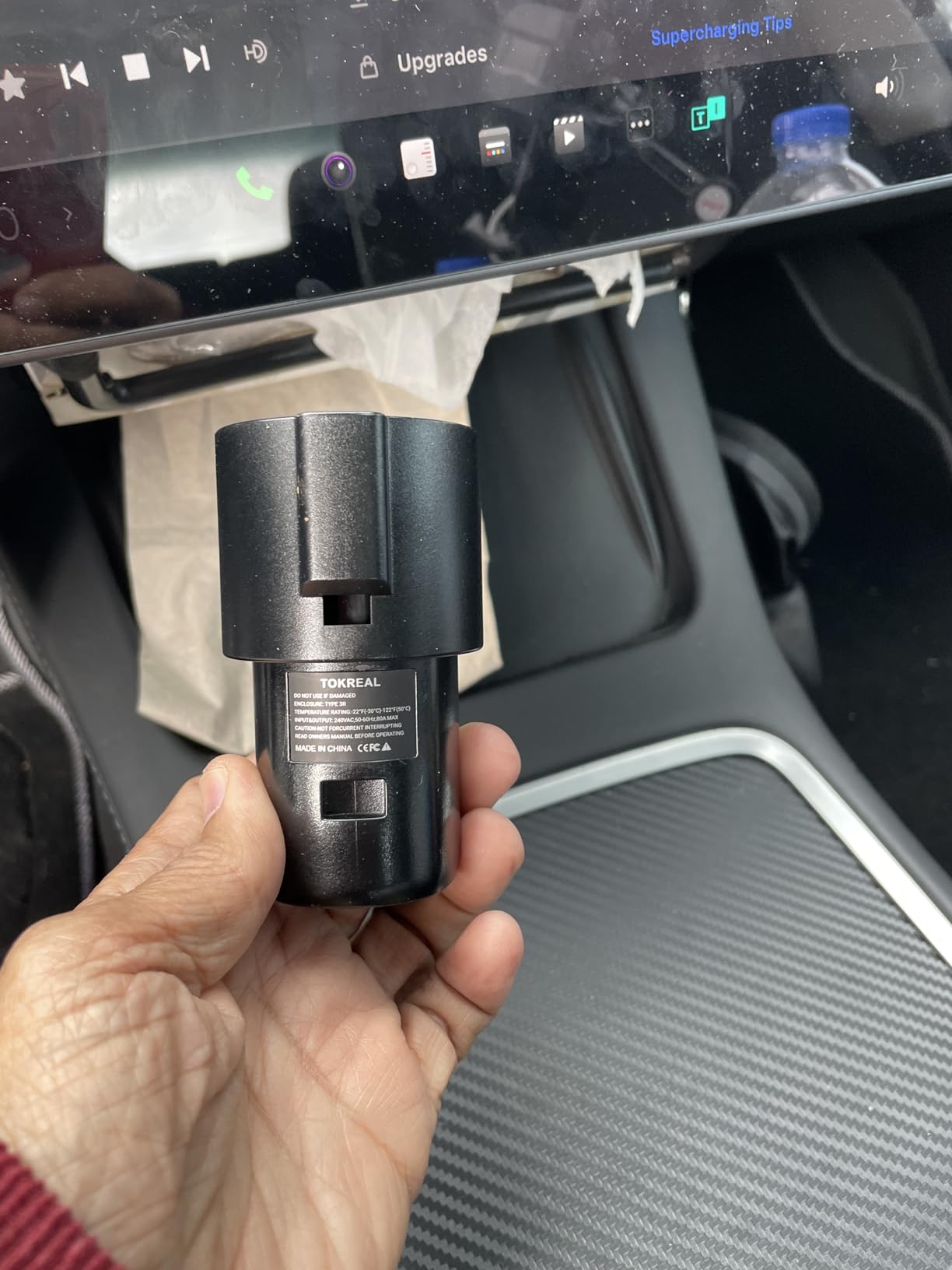 Amazon.com: J1772 to Tesla Charging Adapter 80 Amp / 240V AC ...