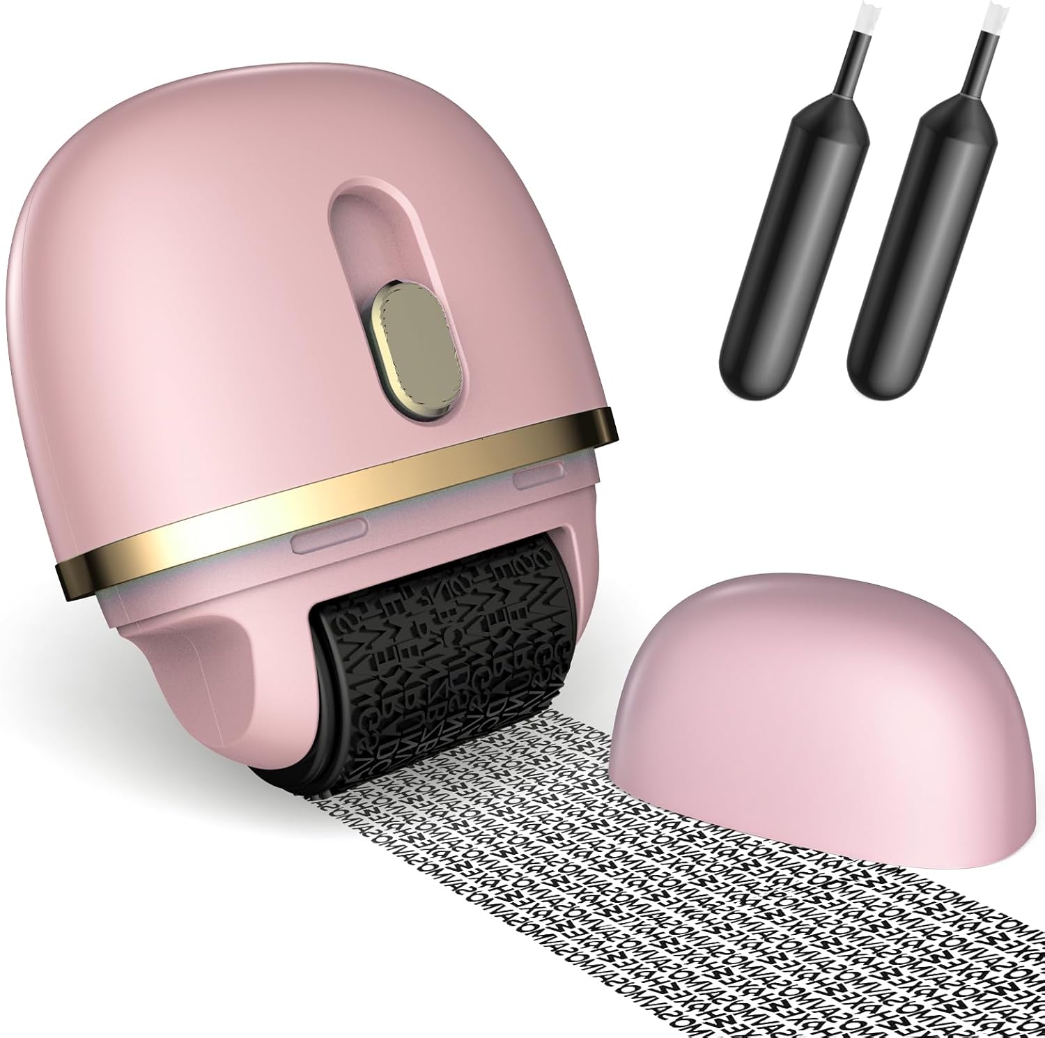 Lomil Confidential Identity Theft Protection Roller Stamp-Refillable ...