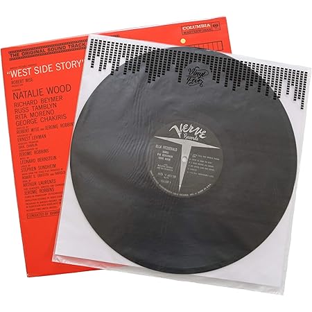 Amazon.com: Record Inner Sleeves Anti-Static- (50Pk) Premium Protection ...