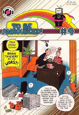 Amazon.com: To Be Announced #4 FN ; Strawberry Jam comic book ...