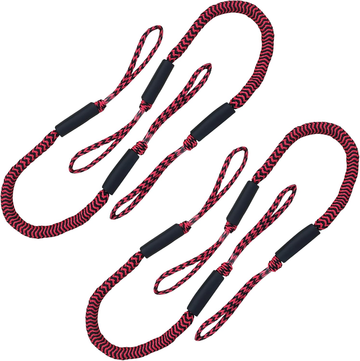 Amazon.com: Mooring Strap 2.5FT Bungee Dock Line 4-Pack - Essential ...