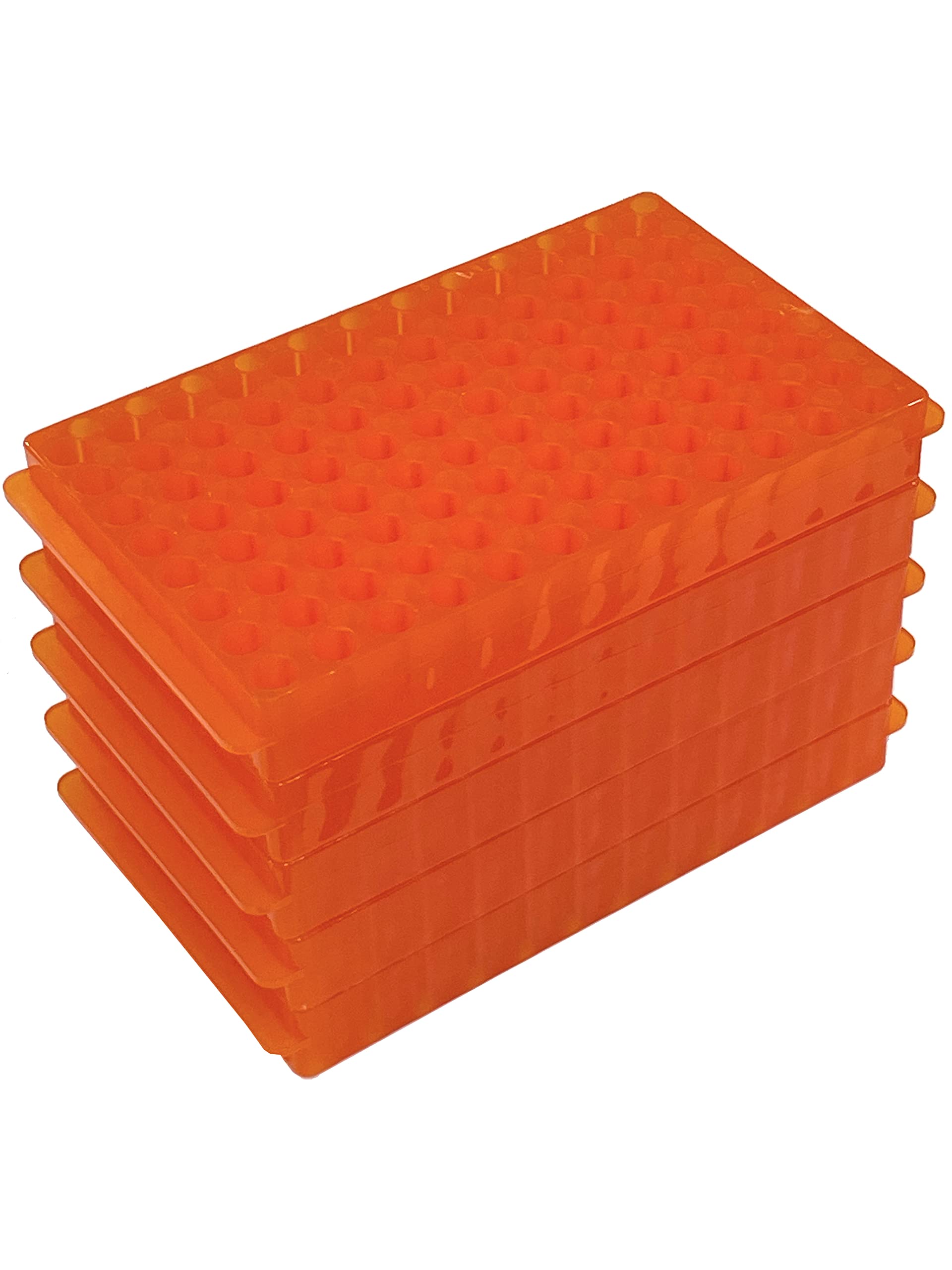 Snapklik.com : 5 PCS Vial Rack Tube Rack Double Panel 96 Positions For ...