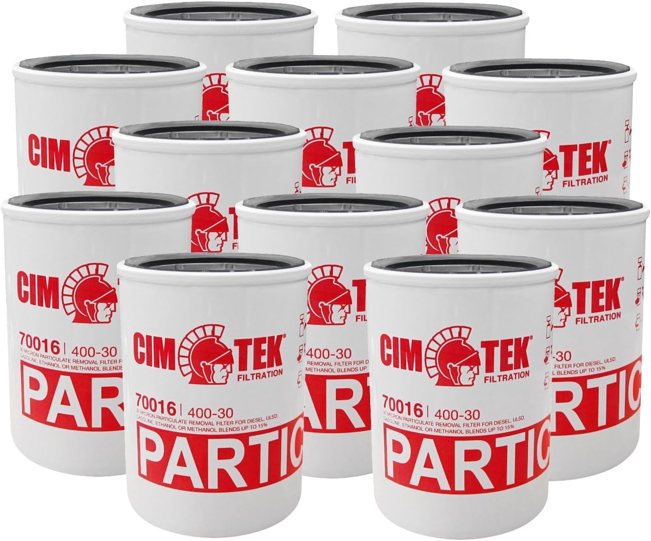 Amazon.com: Cim-Tek 70012-12 300-30 Spin-On Filter Particulate 12-Pack ...