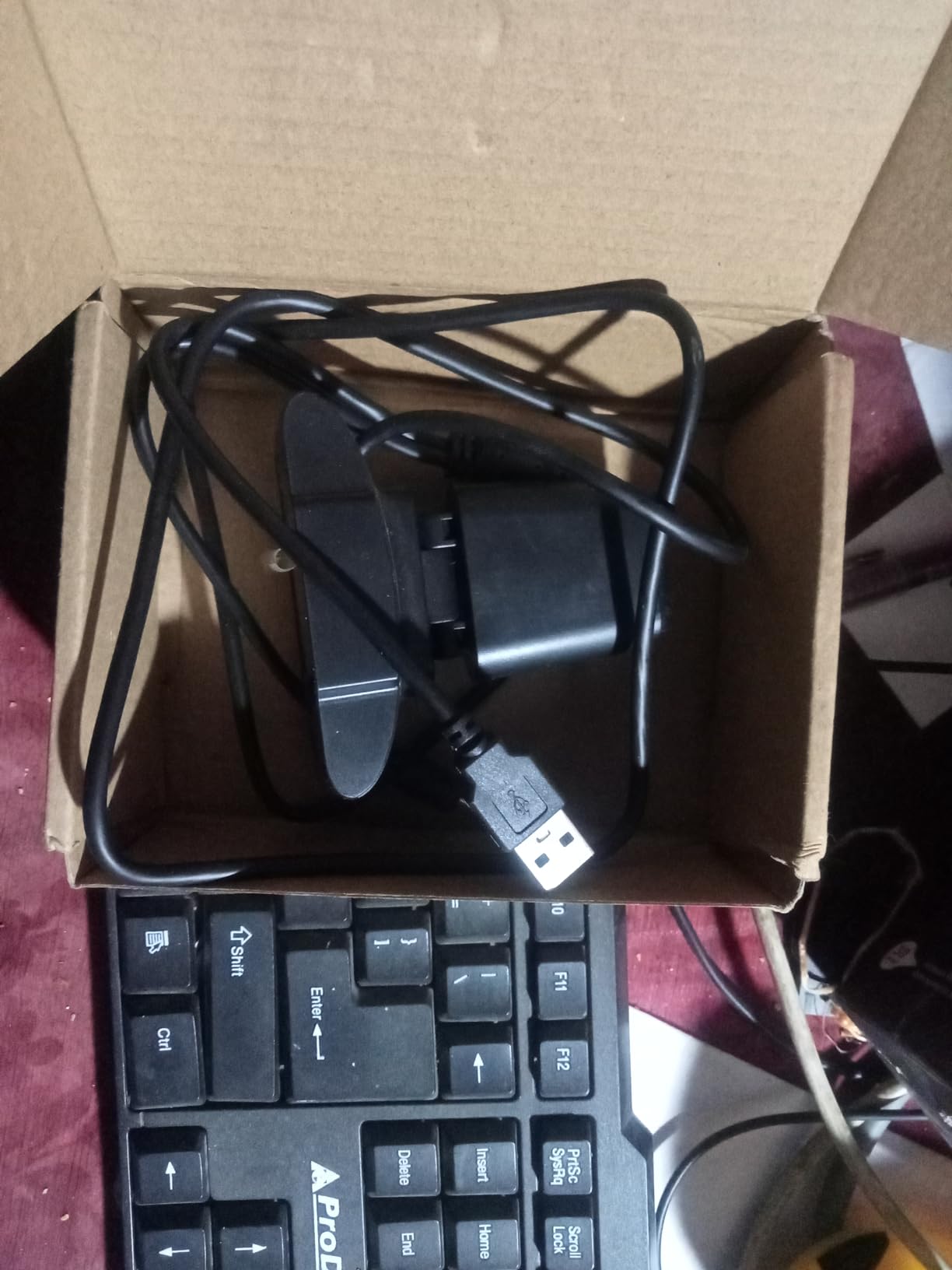 M & V Solutions USB Full HD 720P Microphone Auto Focus Streaming Computer Web Camera : Amazon.in ...