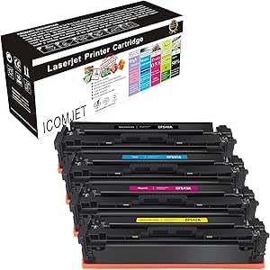 ICOMJET Compatible Toner Cartridge Replacement for HP 203A CF540A CF540 ...