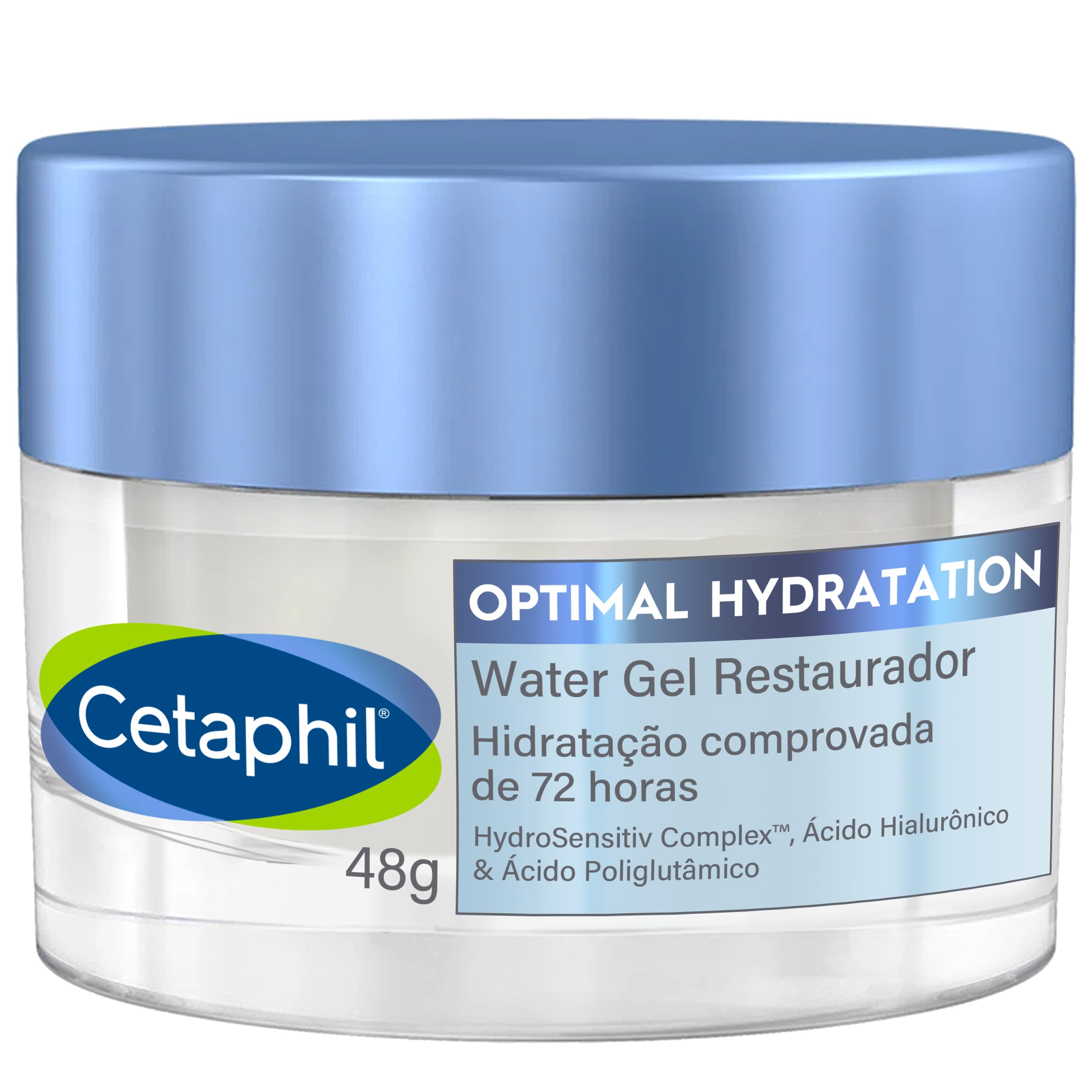 CETAPHIL OPTIMAL HYDRATION WATER GEL 48gr 72 hrs de Hidratación Piel ...