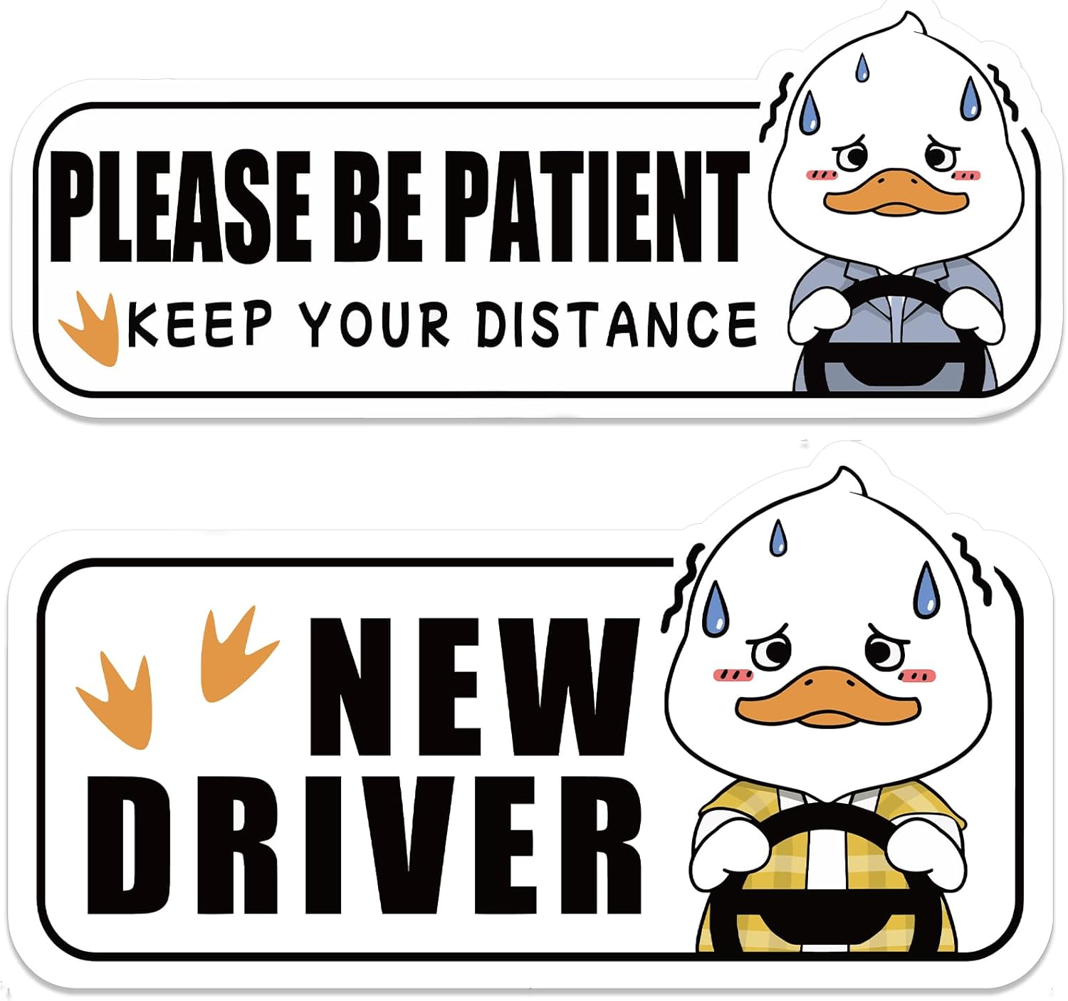 Amazon.com: Student Driver Magnet, Funny Car Magnets Duck 2-Pack ...