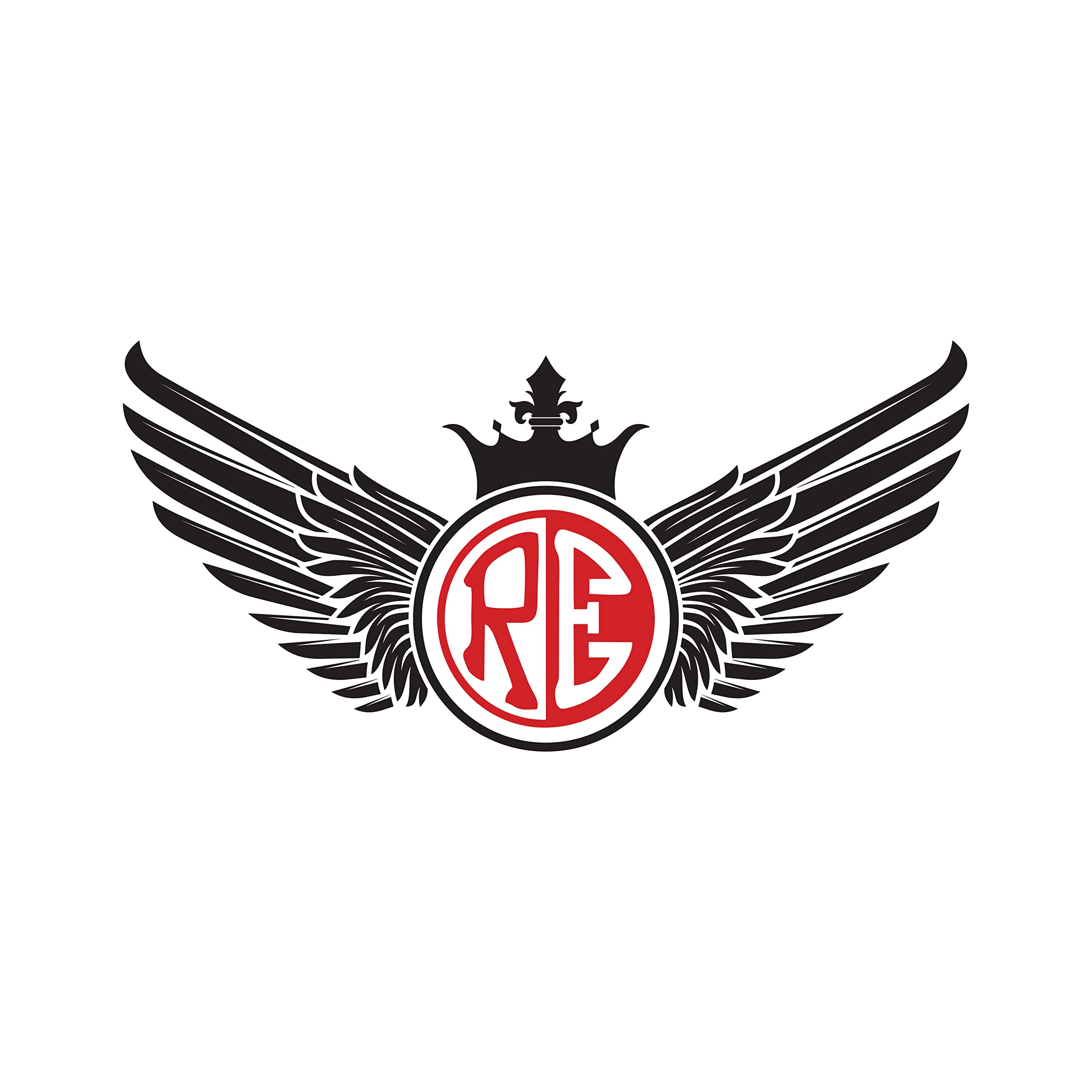 ISEE 360® RE Wings Crown Bullet Vinyl Water Resistance Stickers ...