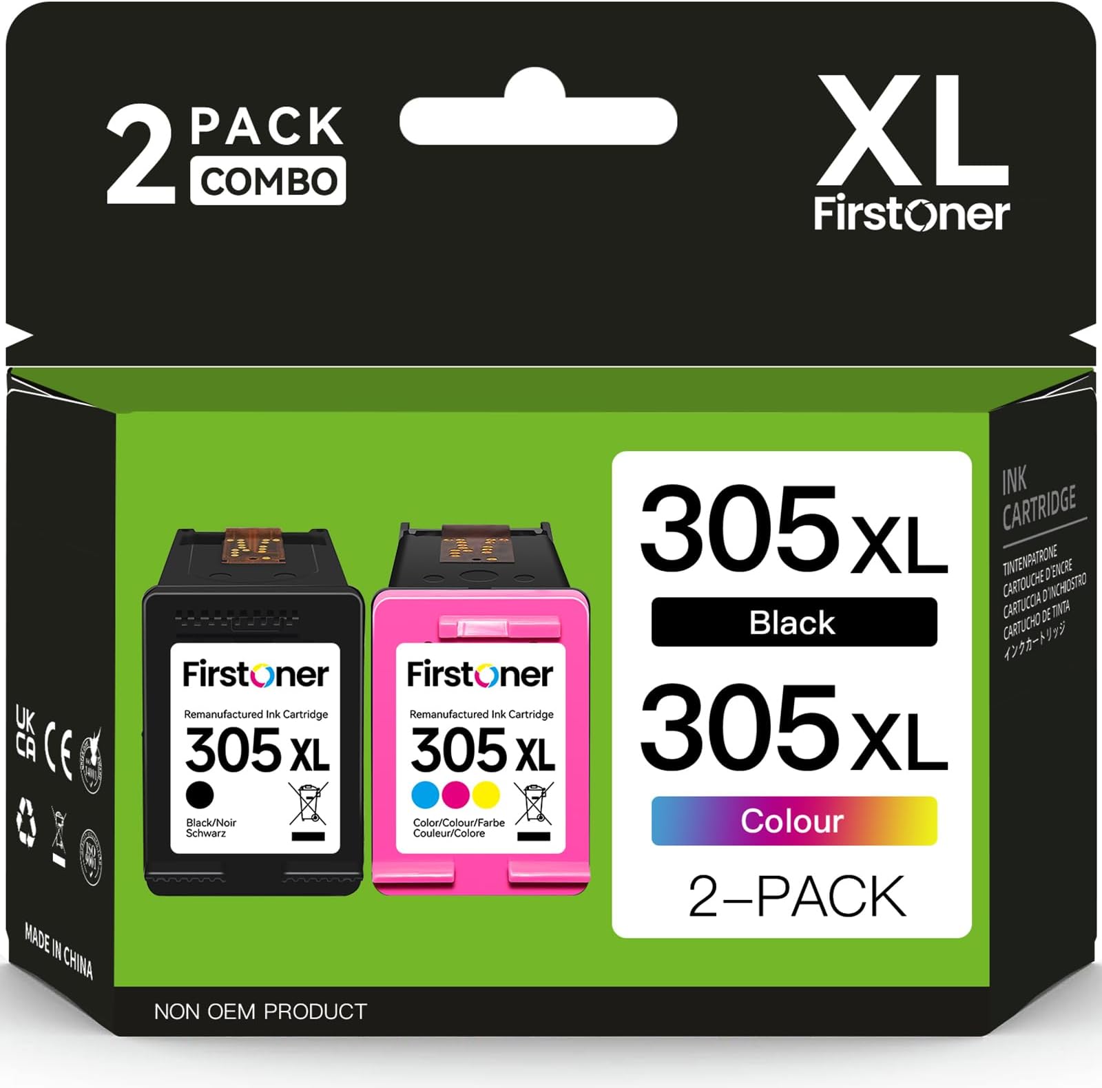 ECHALLENGE 305XL 305XL HP 305 XL Tintenpatrone Combo Pack für HP 305 ...