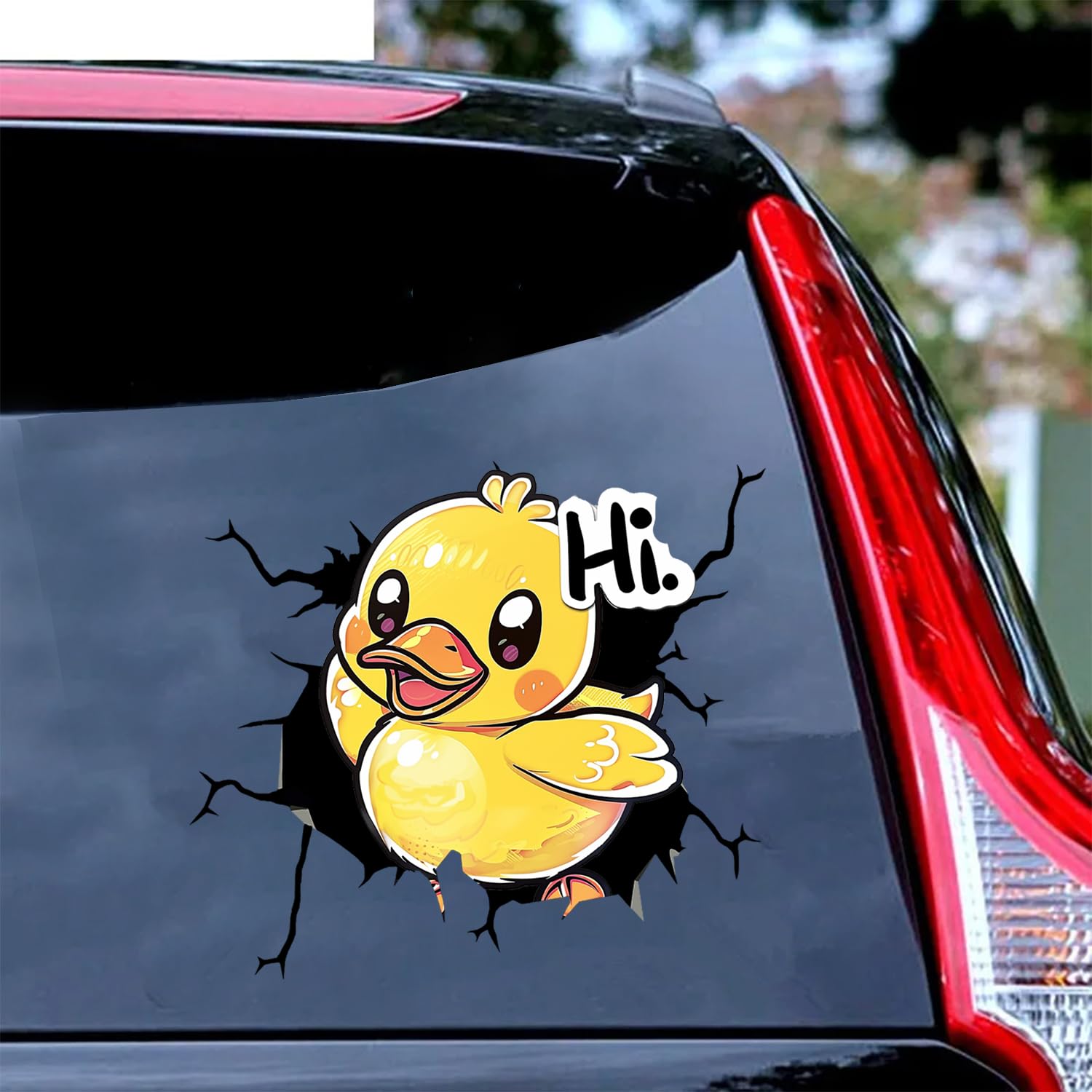 Amazon.com - Duck Stickers, Banana Duck Decal - 3D Realistic Cute Duck ...