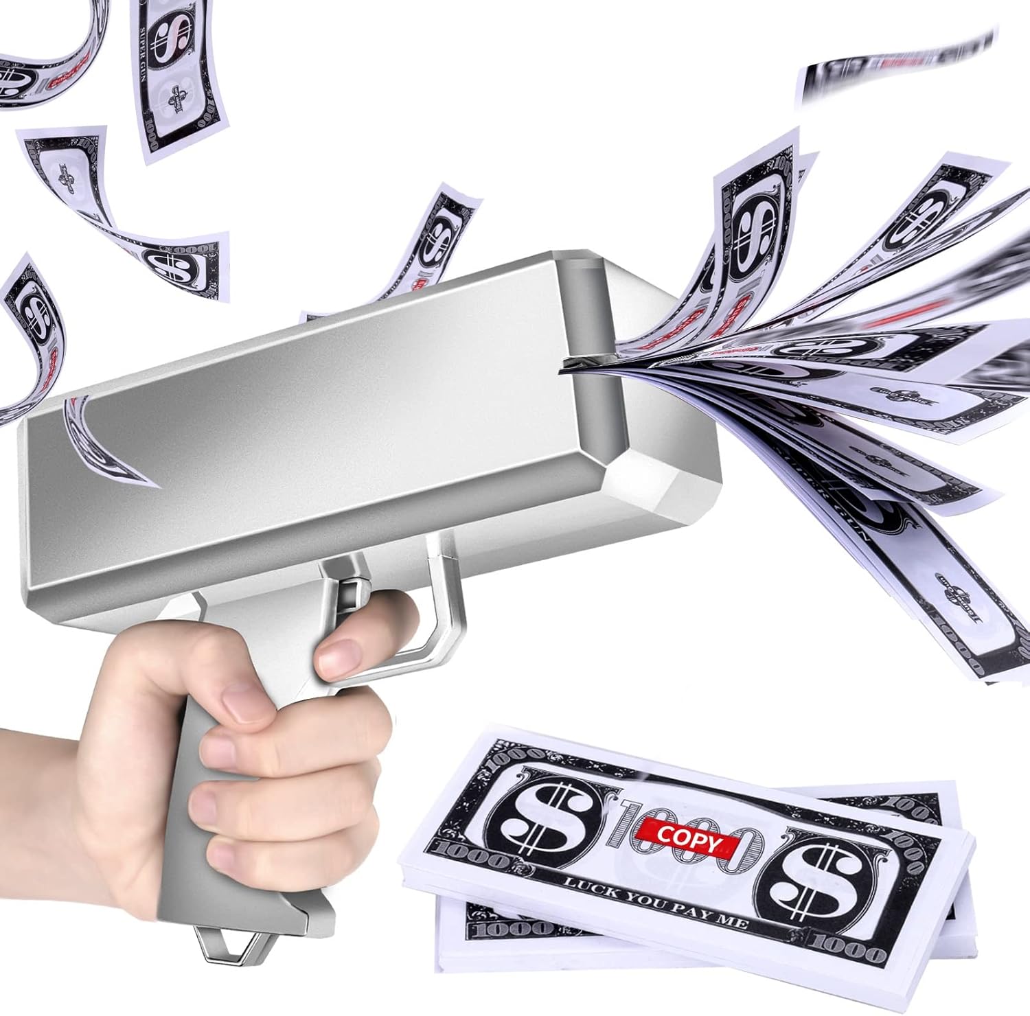 Buy oMitoi Money Gun Shooter, Money Gun That Shoot Money, Money Spray ...