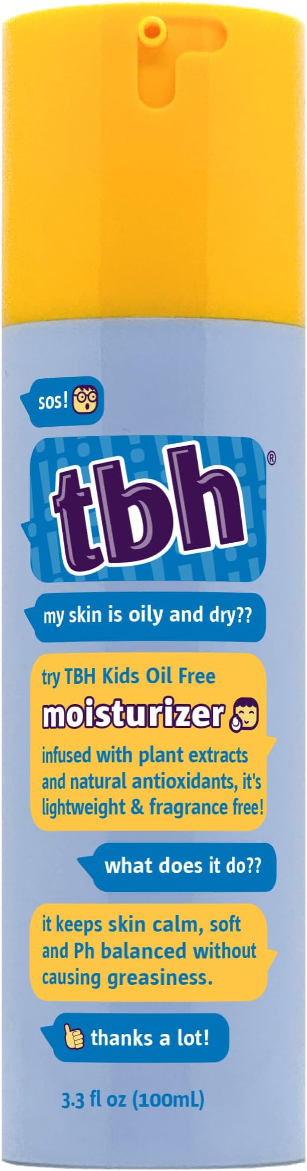 Amazon.com: TBH Gentle Hydrating Face Moisturizer for Kids, Tweens, and ...