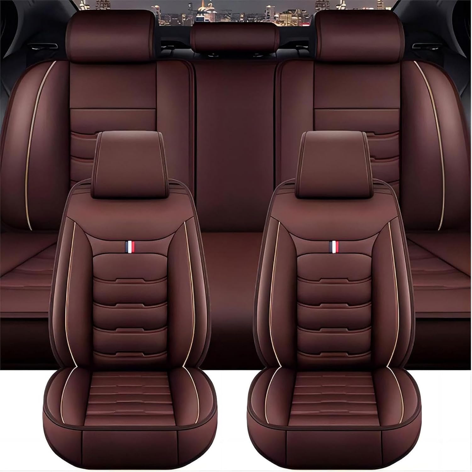 PEIXEN Car Seat Covers Full Set for Land Rover Range Rove (L405) 2013 ...